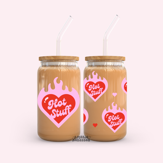 Hot Stuff Glass Cup – amarieacreates